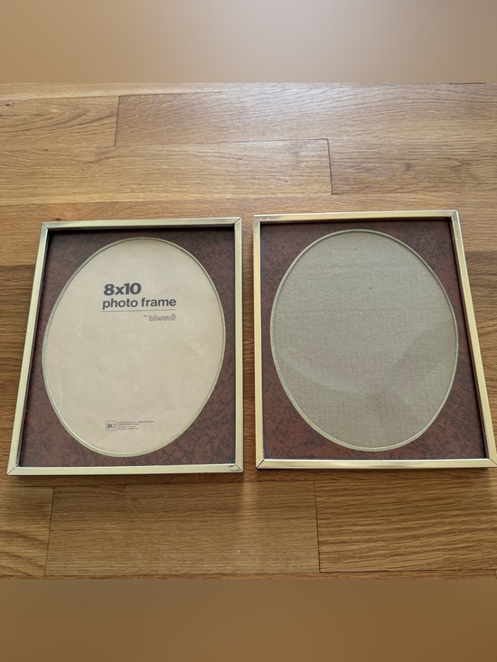 Intercraft | Accents | Vintage Intercraft Brass Tone 8x Oval Photo ...